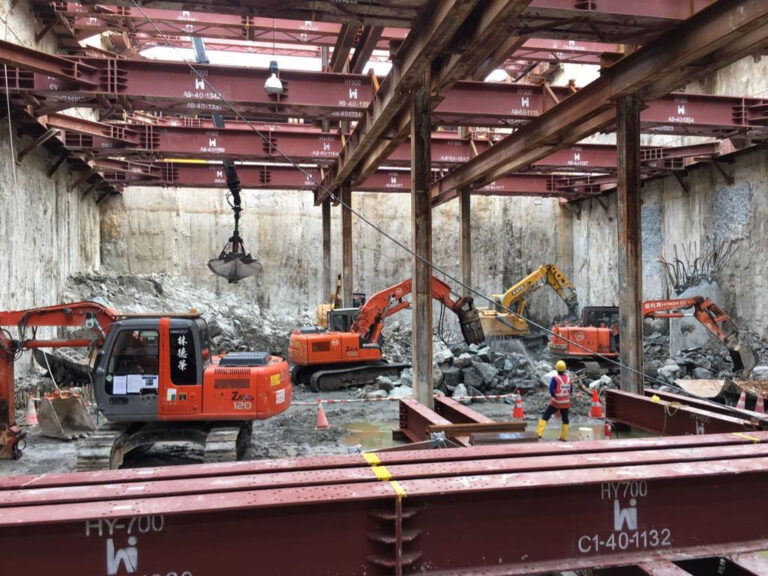 Temporary Earth Retaining System – Greentech Structural Constructions